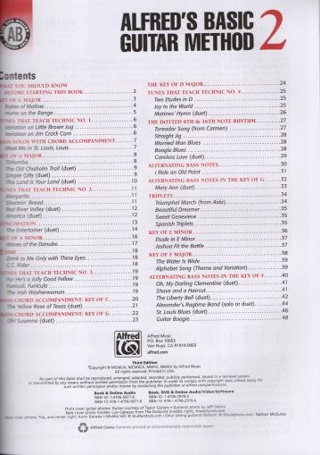 ALFRED'S BASIC GUITAR METHOD 2 (THIRD EDITION)